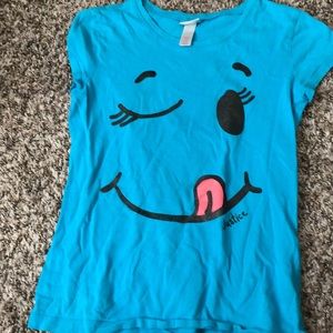 Justice | Shirts & Tops | Justice Smiley Face Tshirt | Poshmark
